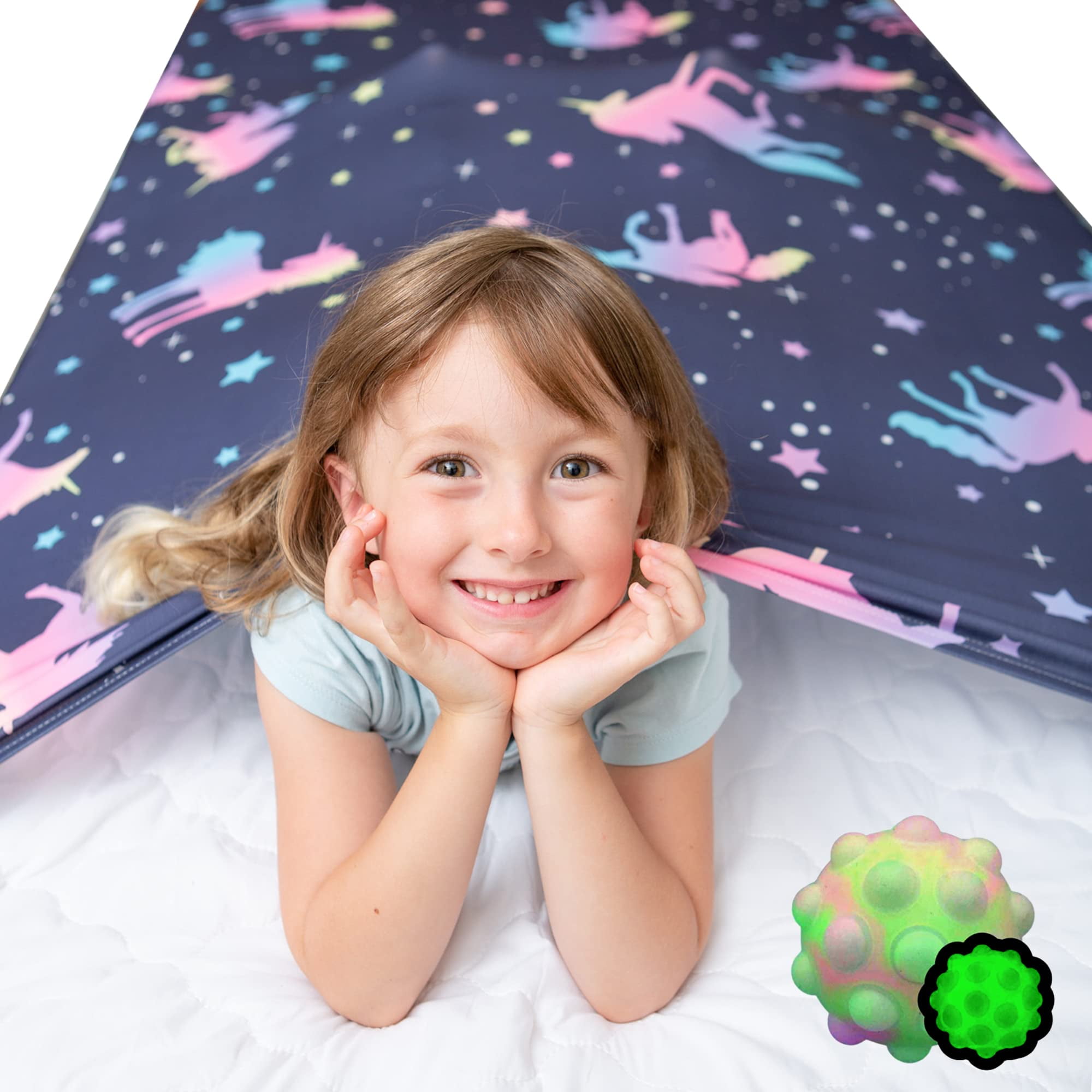 SAVOIZ Compression Sheet for Kids | Twin Size | Unicorn Design ...