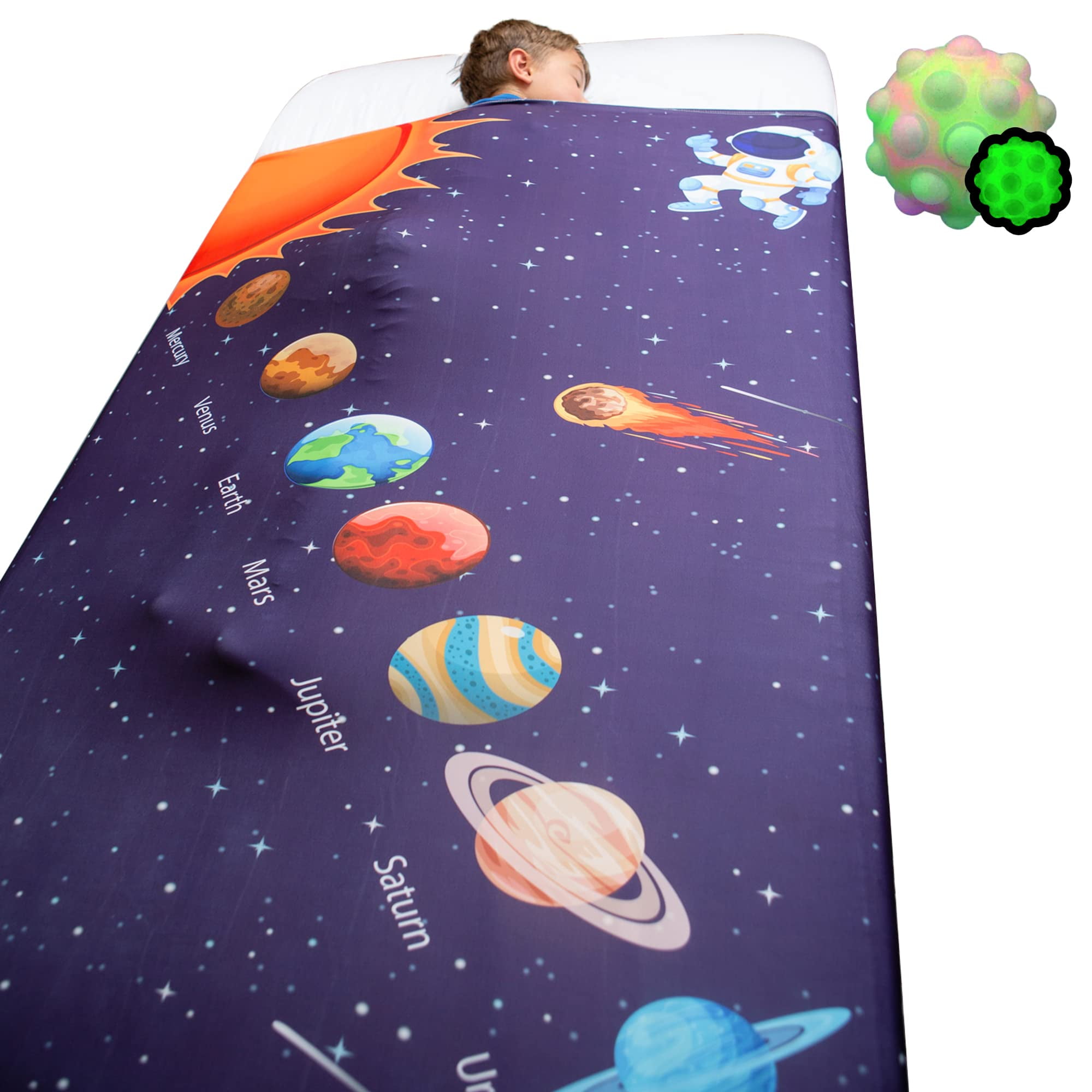 SAVOIZ Compression Sheet-Solar System Full/Double - Walmart.com