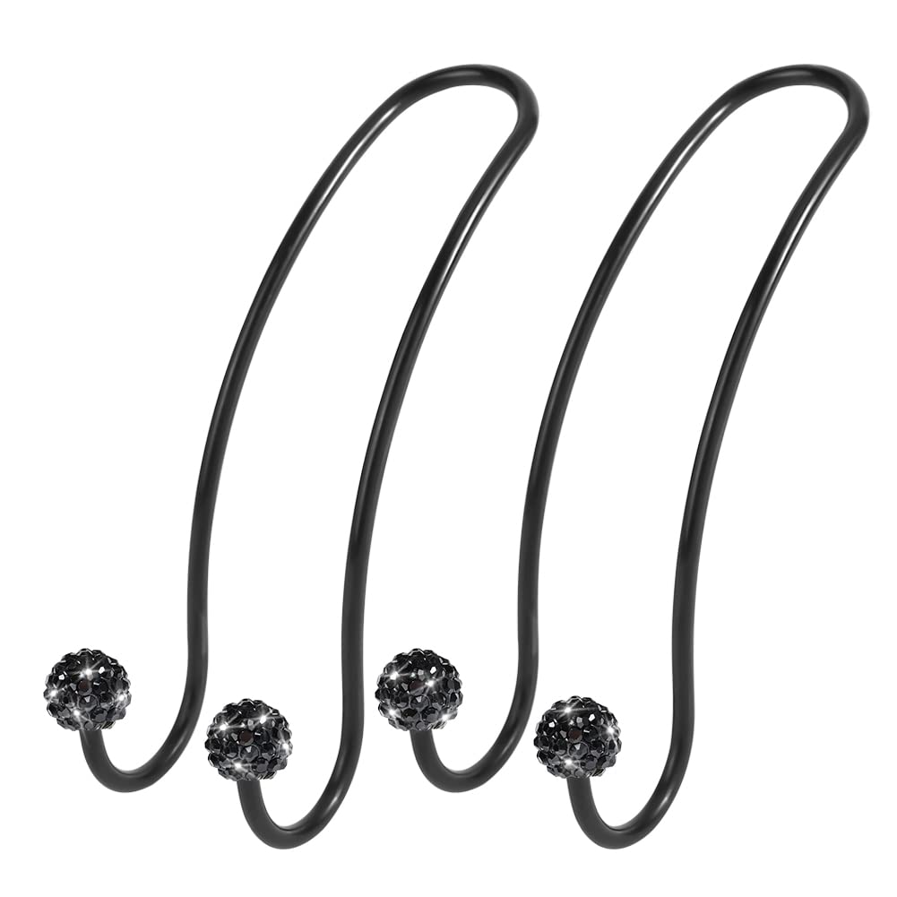 SAVORI Auto Hooks Bling RRF12 Car Hangers Organizer Seat Headrest Hooks ...