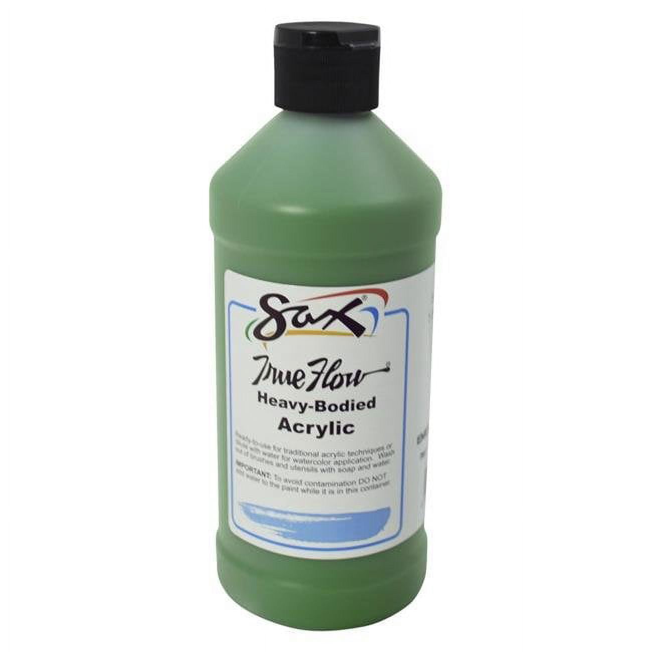 SAX 1572468 Emerald Green True Flow Pint Acrylic Paint - Walmart.com
