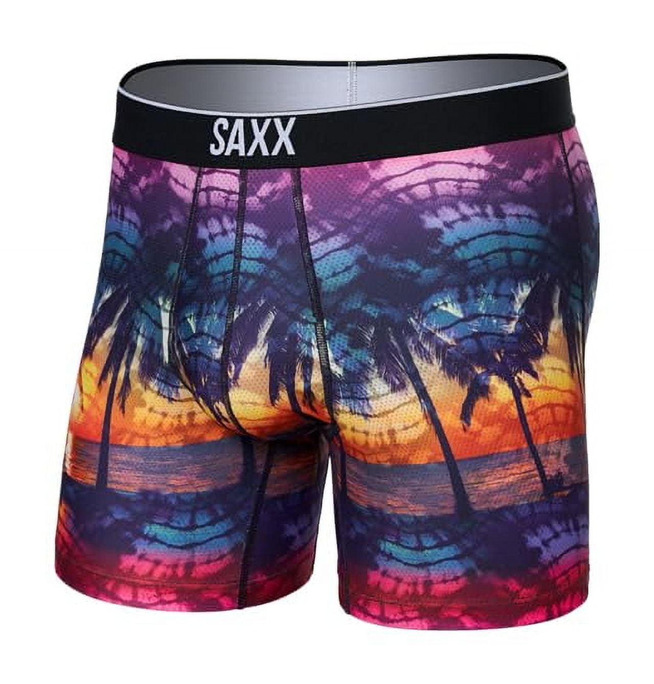 SAXX Underwear Co. Men's Volt Breathable Mesh Boxer Brief Multi, Medium ...