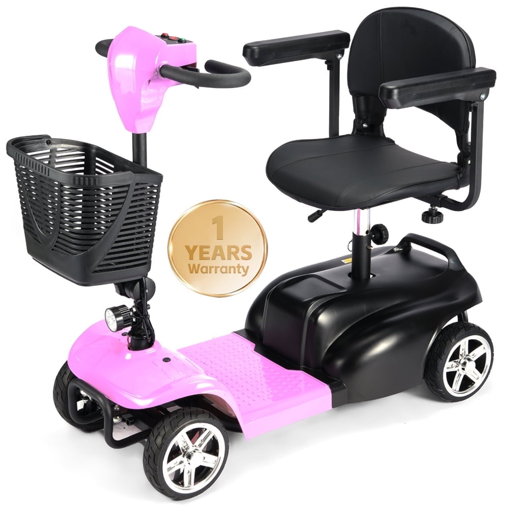 SAY YEAH 4 Wheel Mobility Scooter,Suitable for Seniors and People with ...
