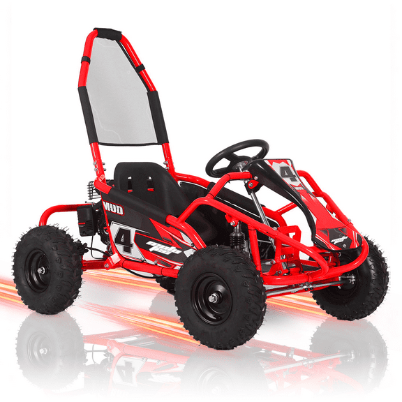 MotoTec Mud Monster XL 2000w 2-Seat Kids Off Road Fast Adult Go Kart ...