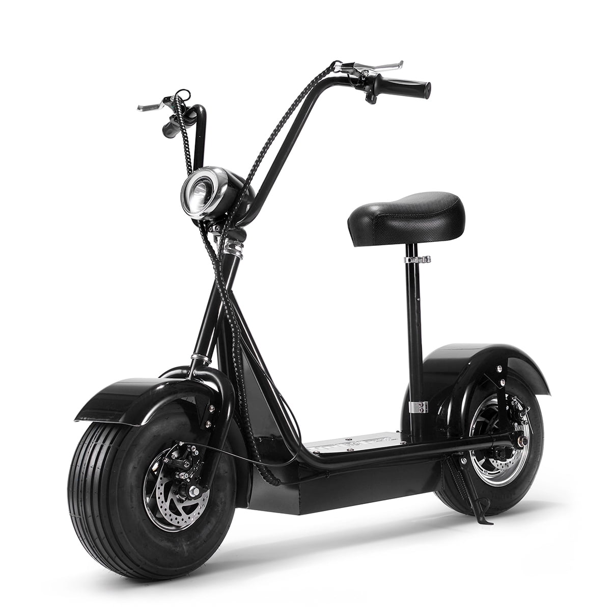 SAY YEAH Electric Scooters Adults,800w Fat Tire Electric Scooter with ...