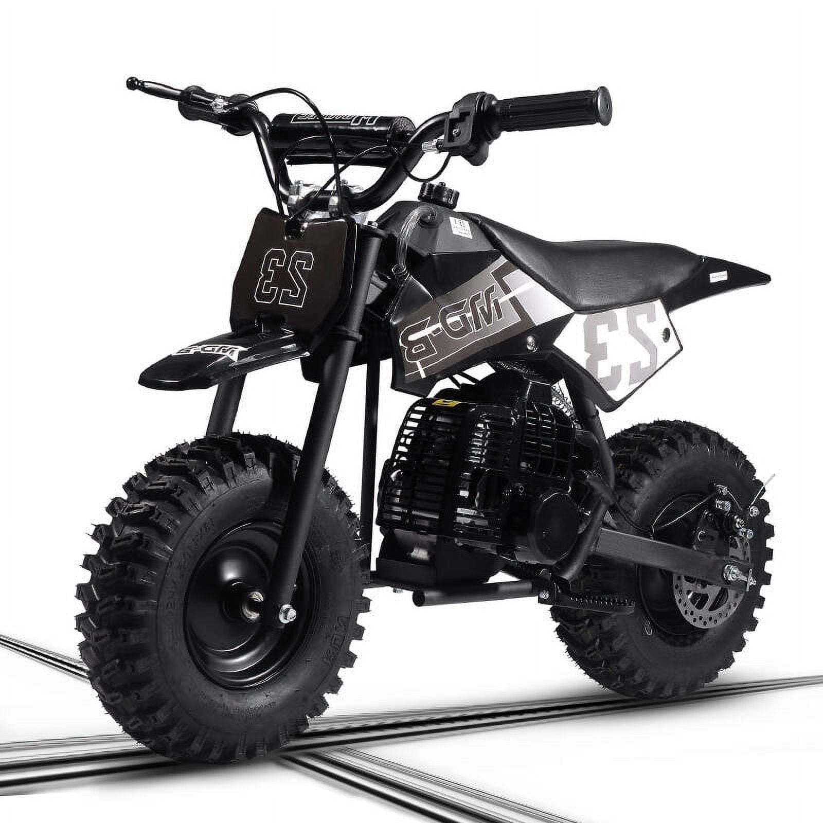SAY YEAH Mini Bike,Kids Supermoto 50cc Dirt Bike with 13" Knobby Tires ...