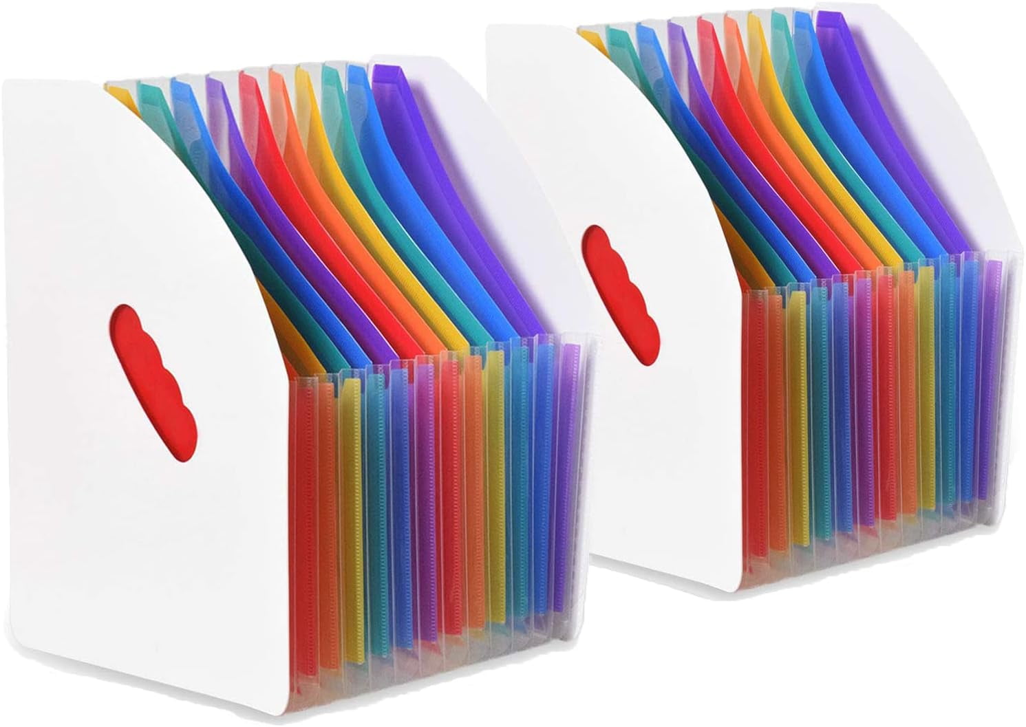 SAYEEC 13 Pockets Expandable File Organizer with Handle for Work ...