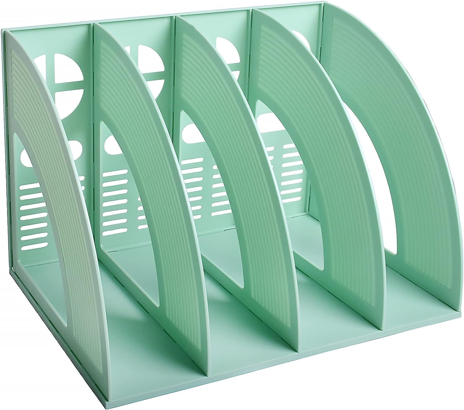 SAYEEC Large Plastic Magazine Holder, School Office Supplies, 4 ...