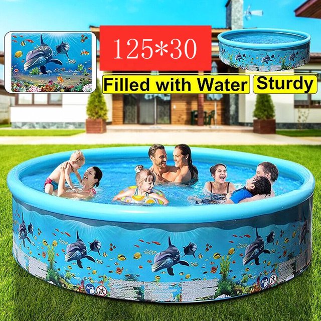 SAYFUT 125*30 Family Swimming Pool Children's Summer Playing Water ...