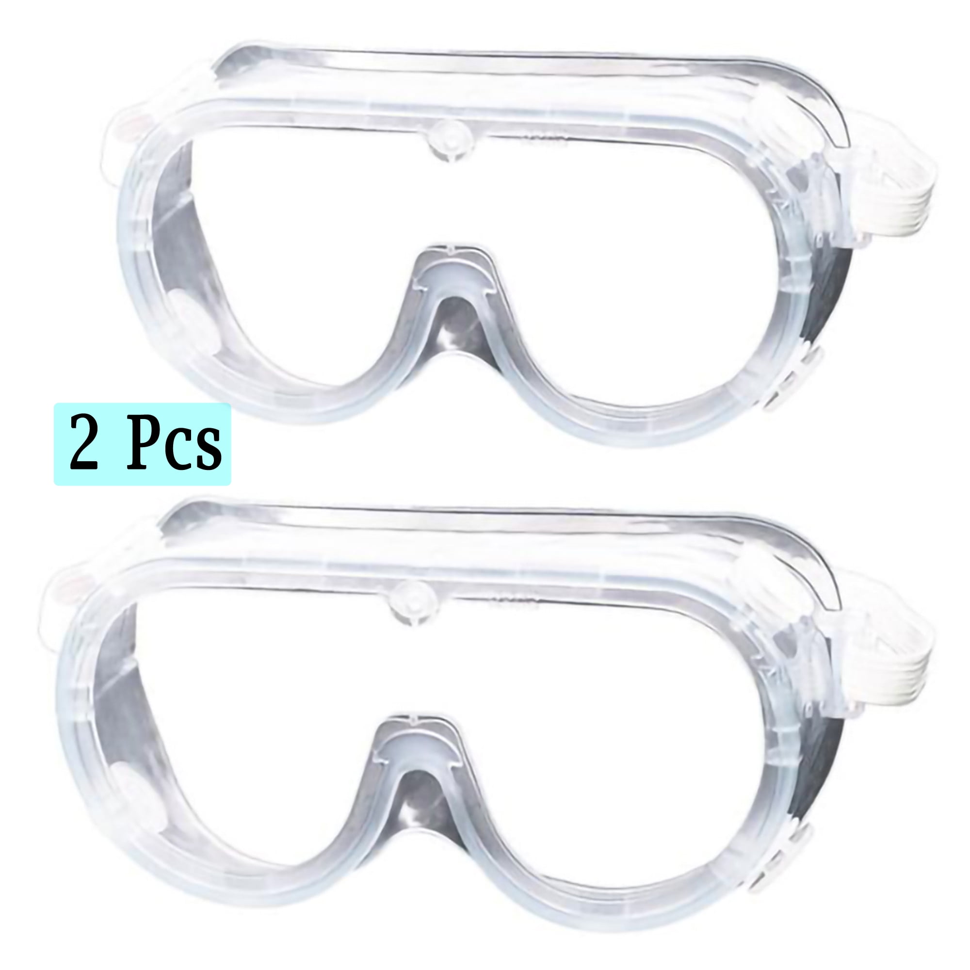 SAYFUT 2 Pack Safety Goggles Anti-fog Dust Glasses Work Eye Protection ...