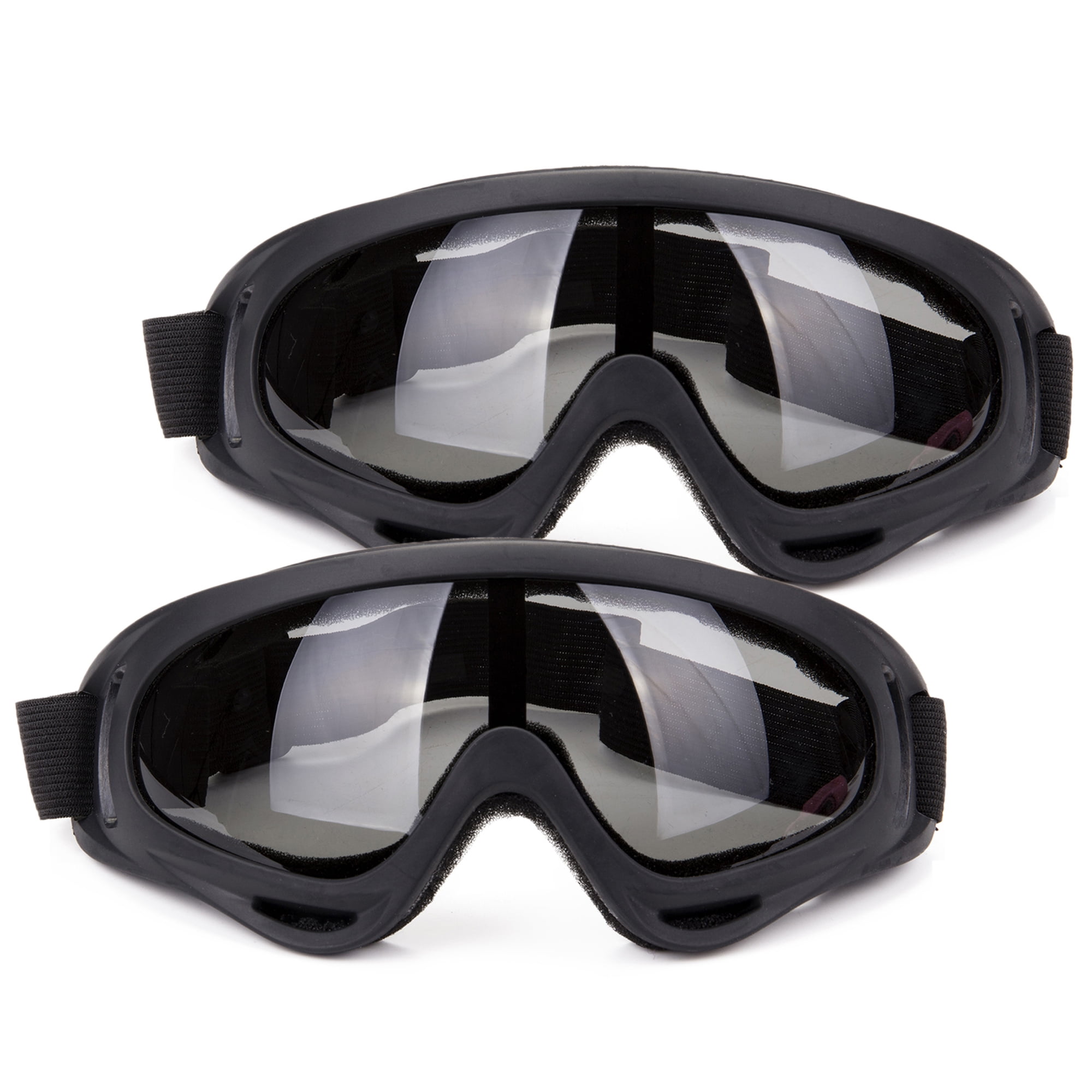 SAYFUT 2 Pairs Snow Goggles Outdoor Sports Ski Glasses Windproof ...
