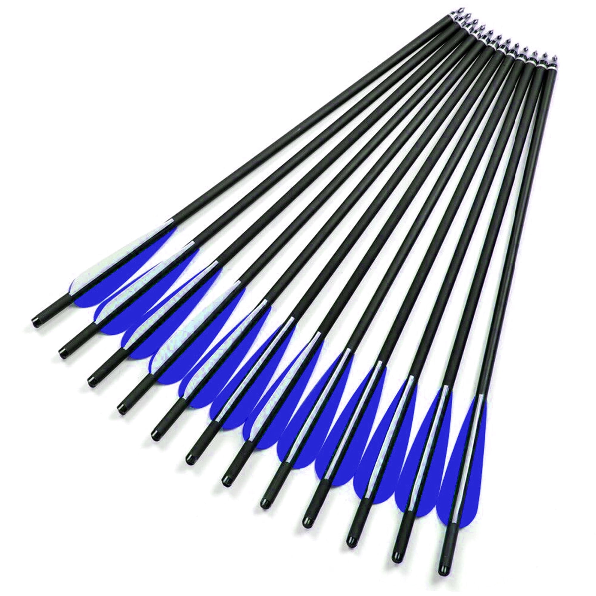SAYFUT 20'' Carbon Crossbow Bolts, 4'' TPU Vanes, Removable Tip, 12 ...