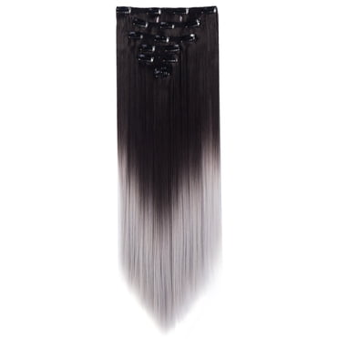 Onedor 24" Straight Full Head Kanekalon Futura Heat-Resistant Hair ...
