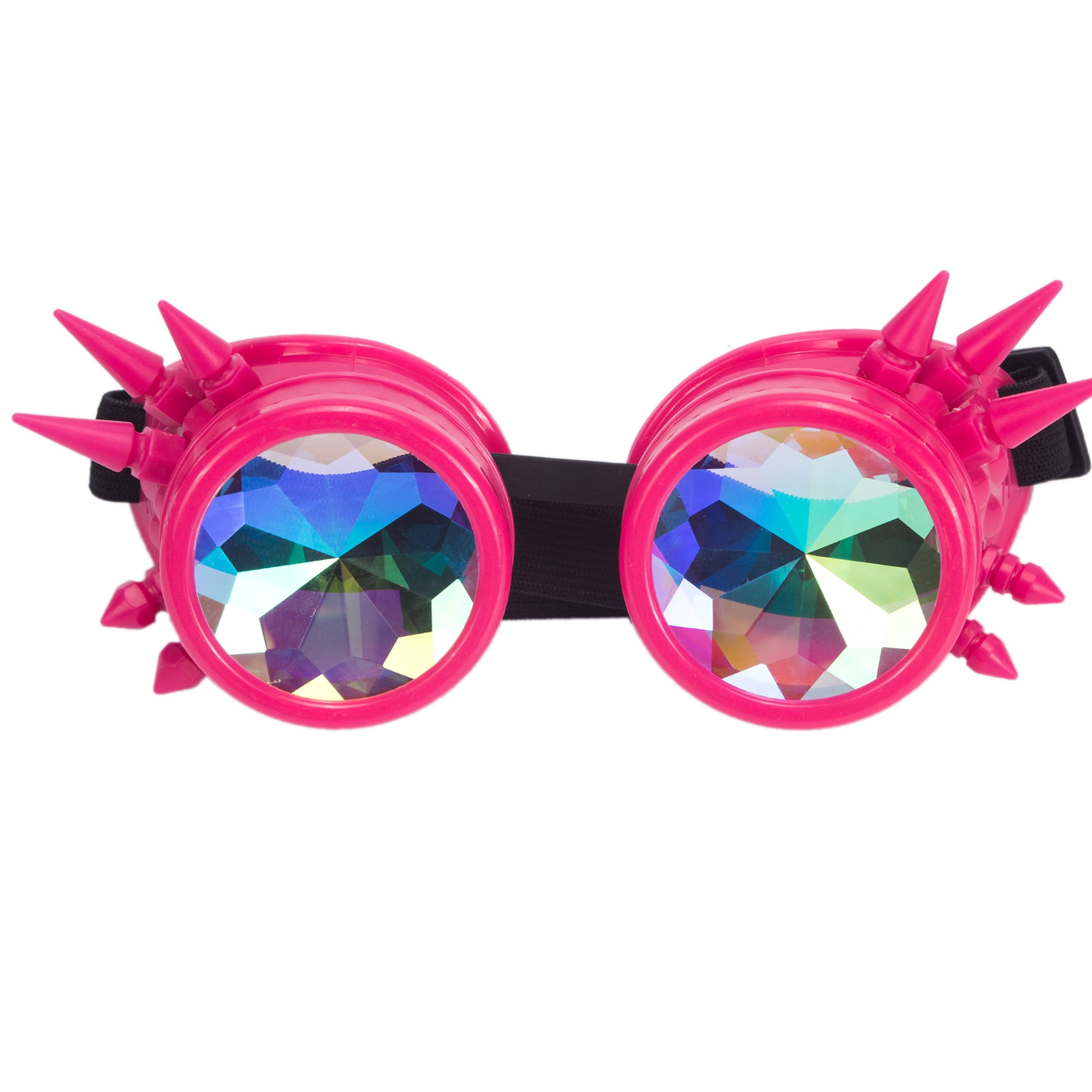 SAYFUT 40+Colors Goggles Retro Mosaic Kaleidoscope Rainbow Sunglasses ...