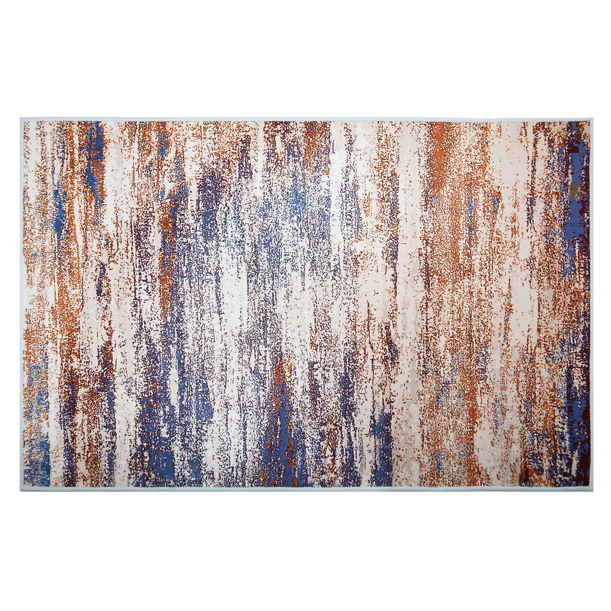 SAYFUT Abstract Faded Area Rug or Runner, Soft Fluffy Bedroom Rugs ...
