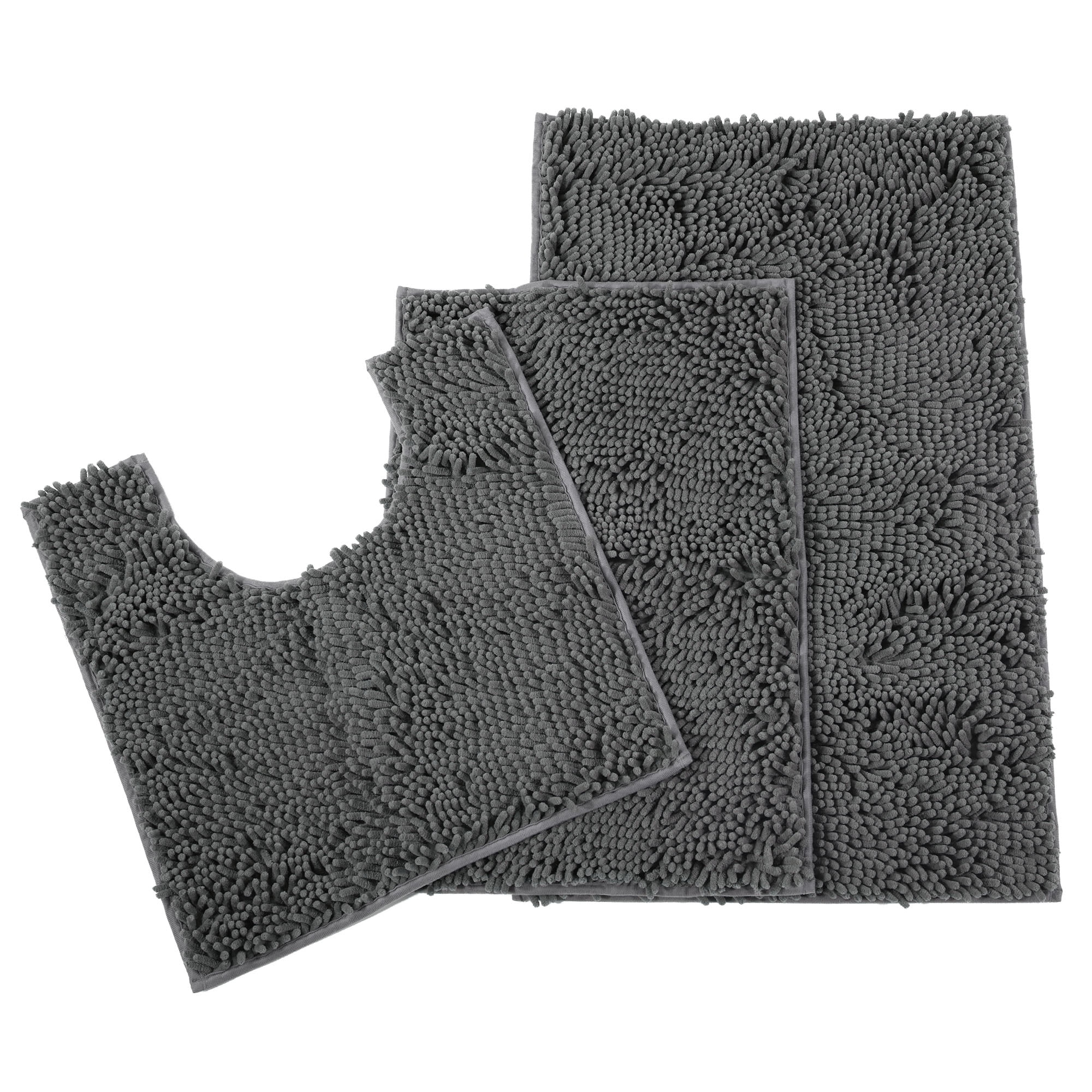 SAYFUT Bath Rugs and Mats, Bathroom Rugs Sets 3 piece, Absorbent ...