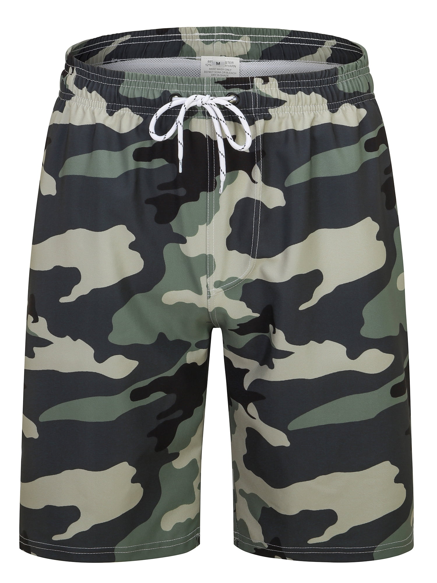 Sayfut Big And Tall Mens Swim Trunks Mens Quick Dry Beach Swim Shorts