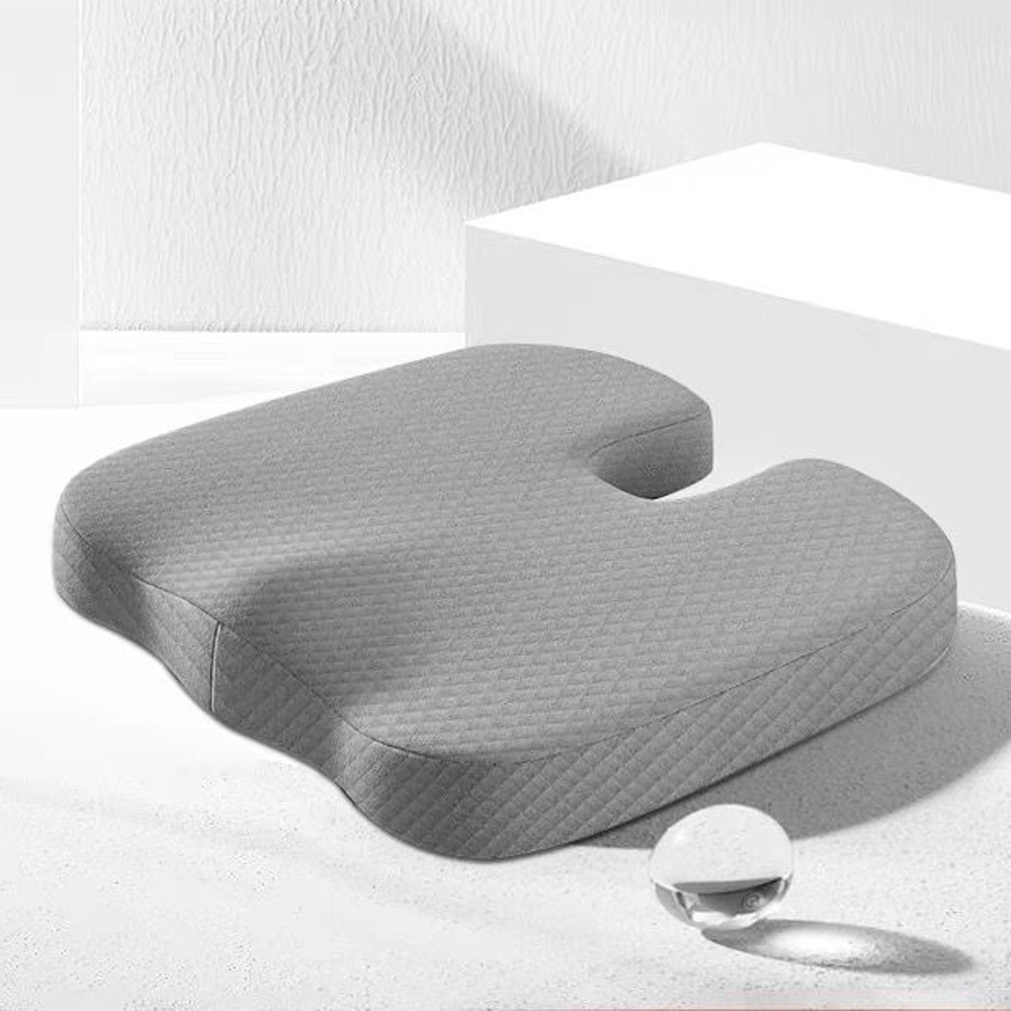 SAYFUT Deep U-Shaped Memory Foam Seat Cushion for Tailbone Pain Relief ...