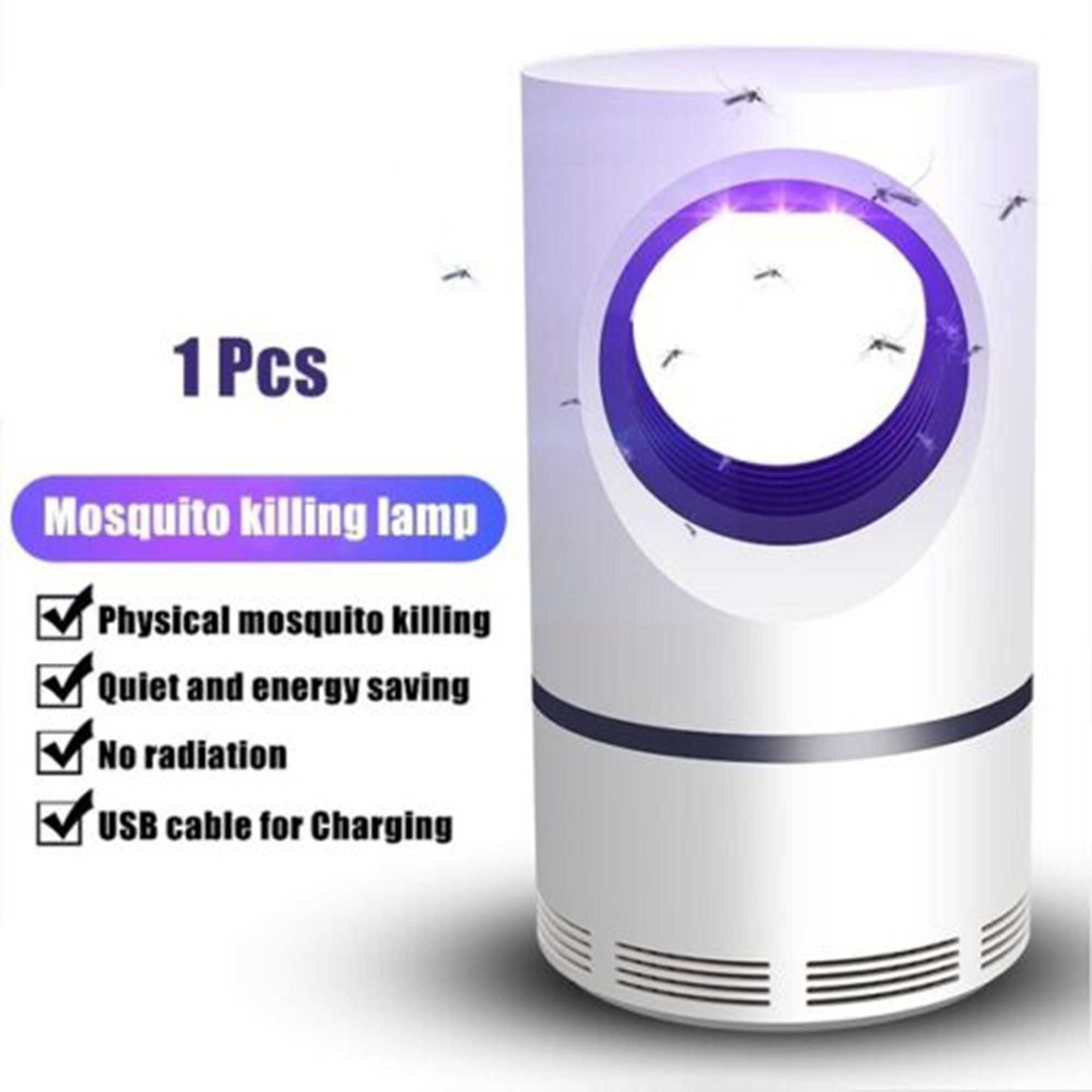 SAYFUT Electric Mosquito Insect Killer Lamp Zipper LED Light Fly Bug ...