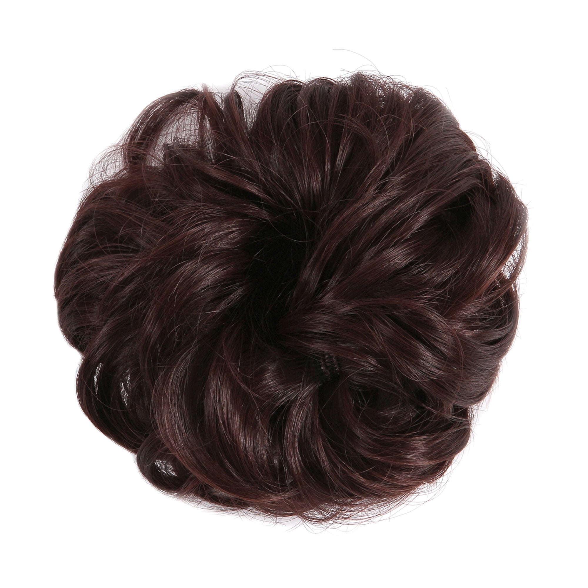 SAYFUT Hair Bun Extensions Wavy Curly Messy Hair Extensions Donut Hair ...