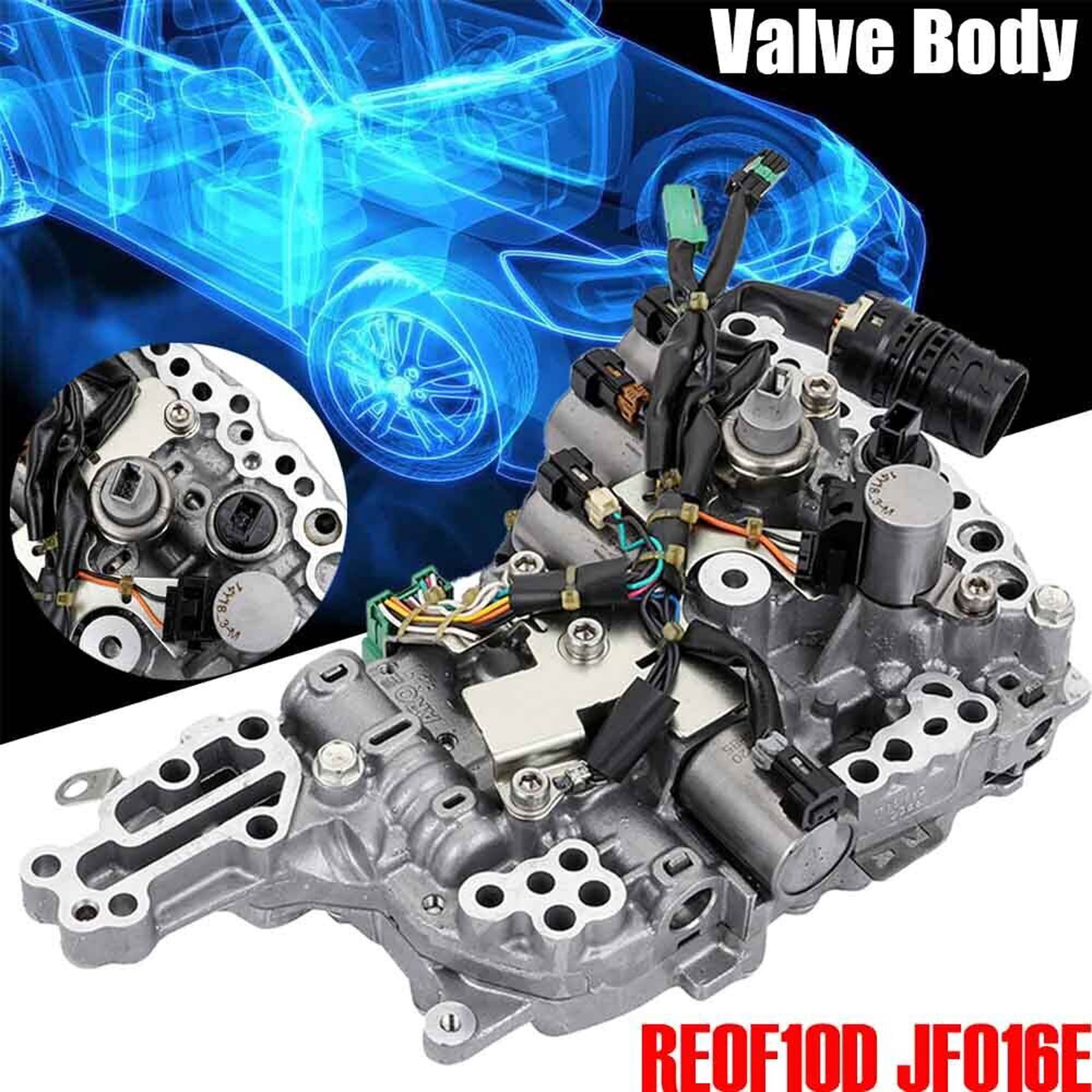 SAYFUT JF016E RE0F10D CVT Valve Body W/ Solenoids for Nissan Altima 2 ...