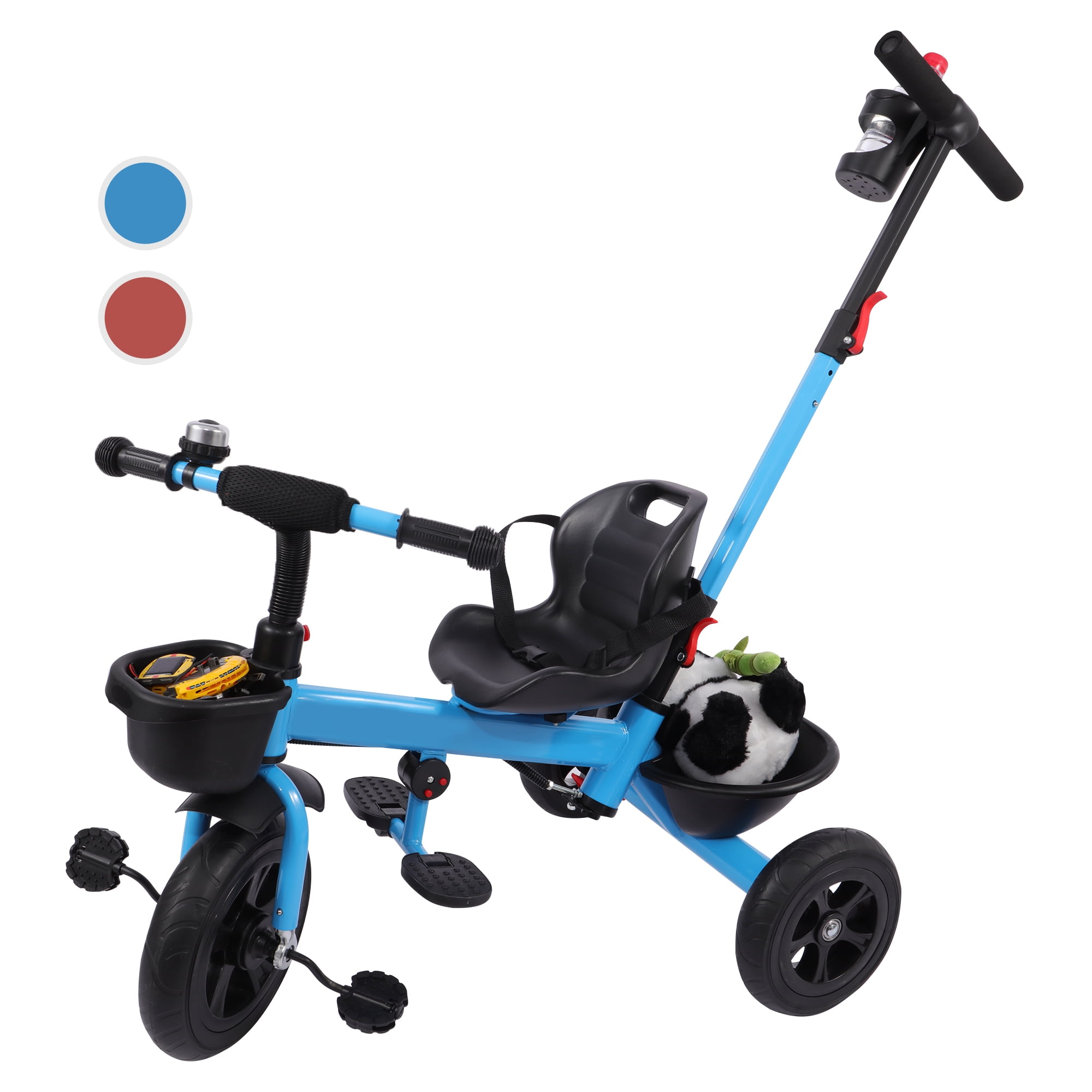 SAYFUT Kids' Tricycles Push Bike for 1-5 Years Old, Toddler Bicycle ...