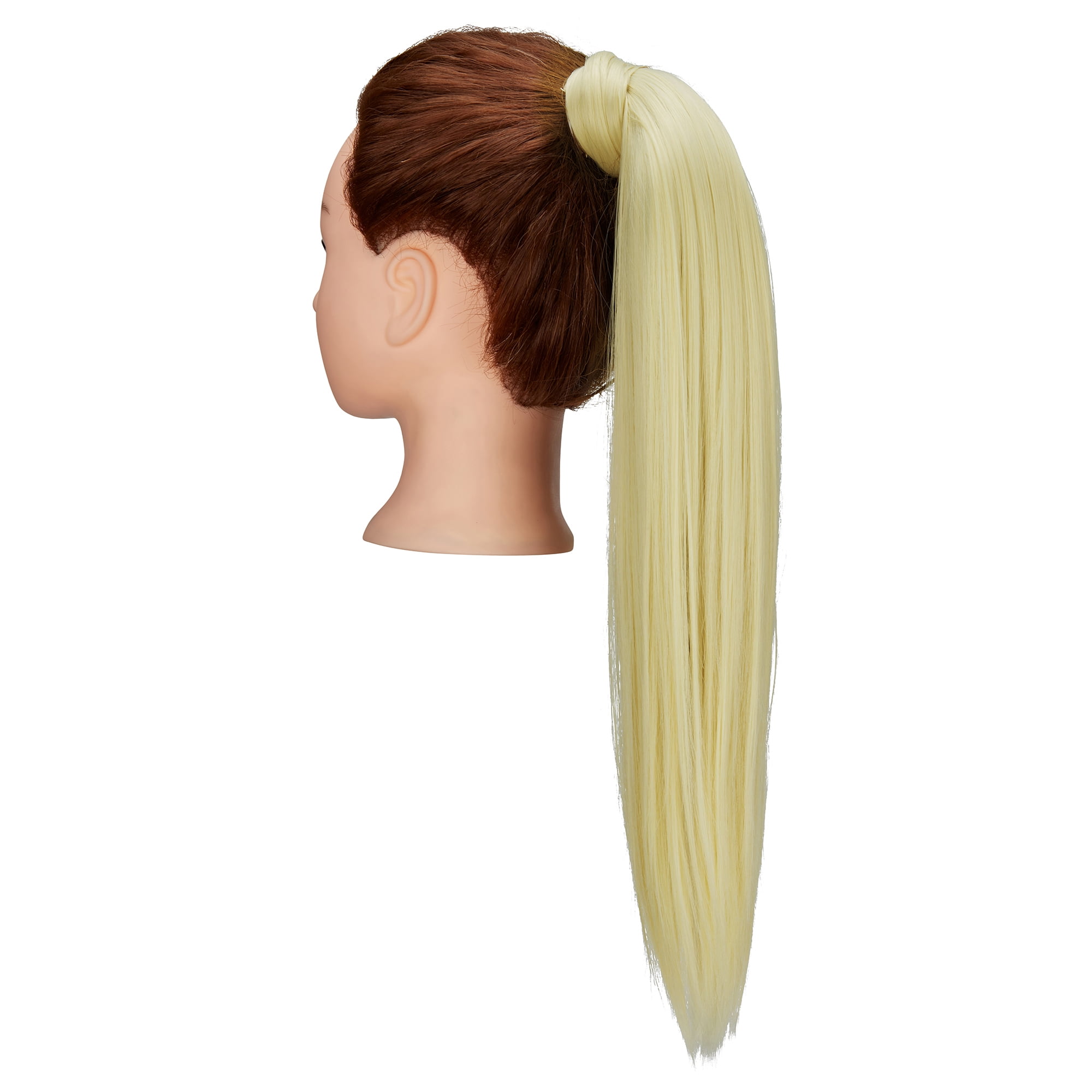 SAYFUT Long Straight Clip in Ponytail Extension,20/28 Inch Wrap Around ...