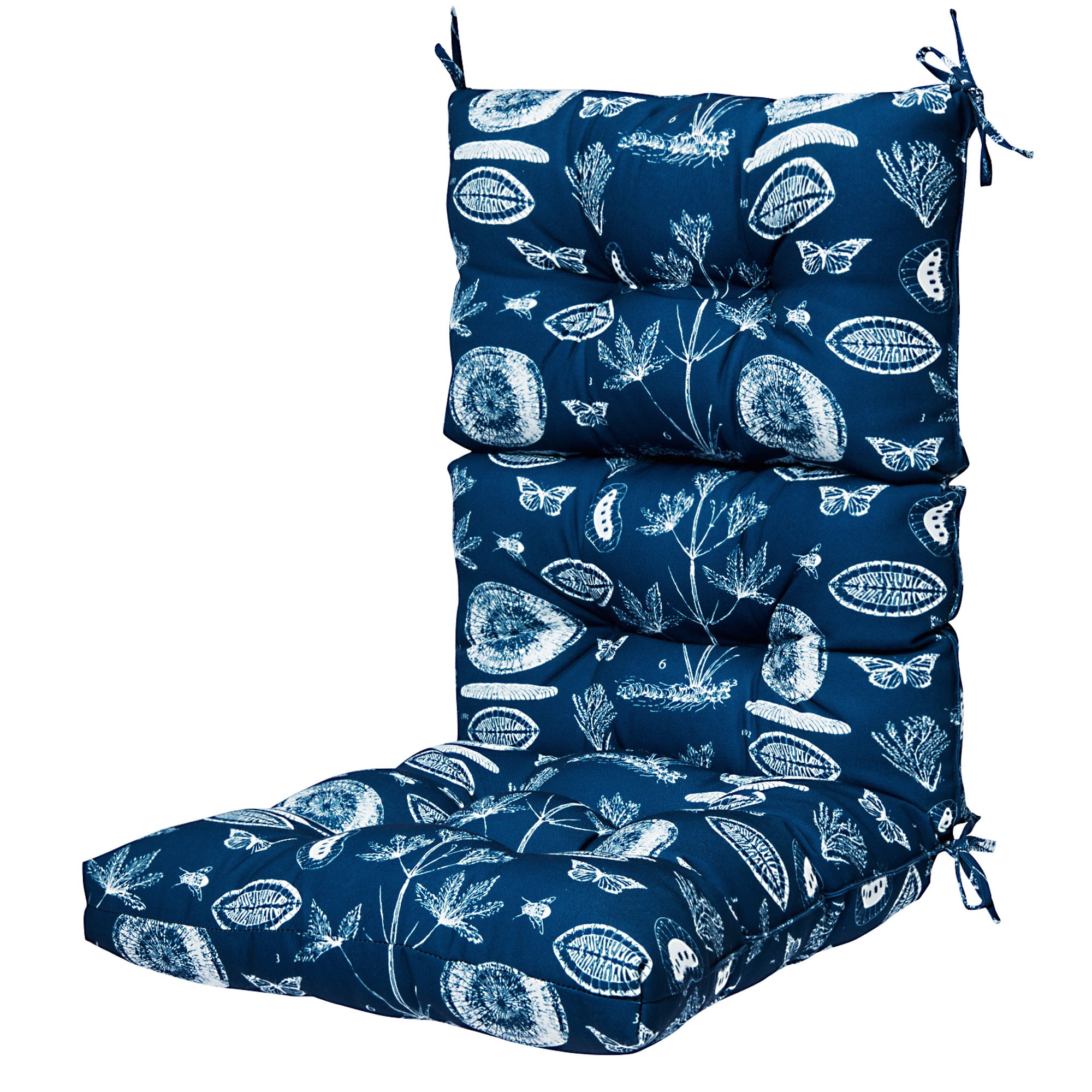 SAYFUT Rocking Chair Cushions Set, Cotton Rocking Chair Pads with Ties ...