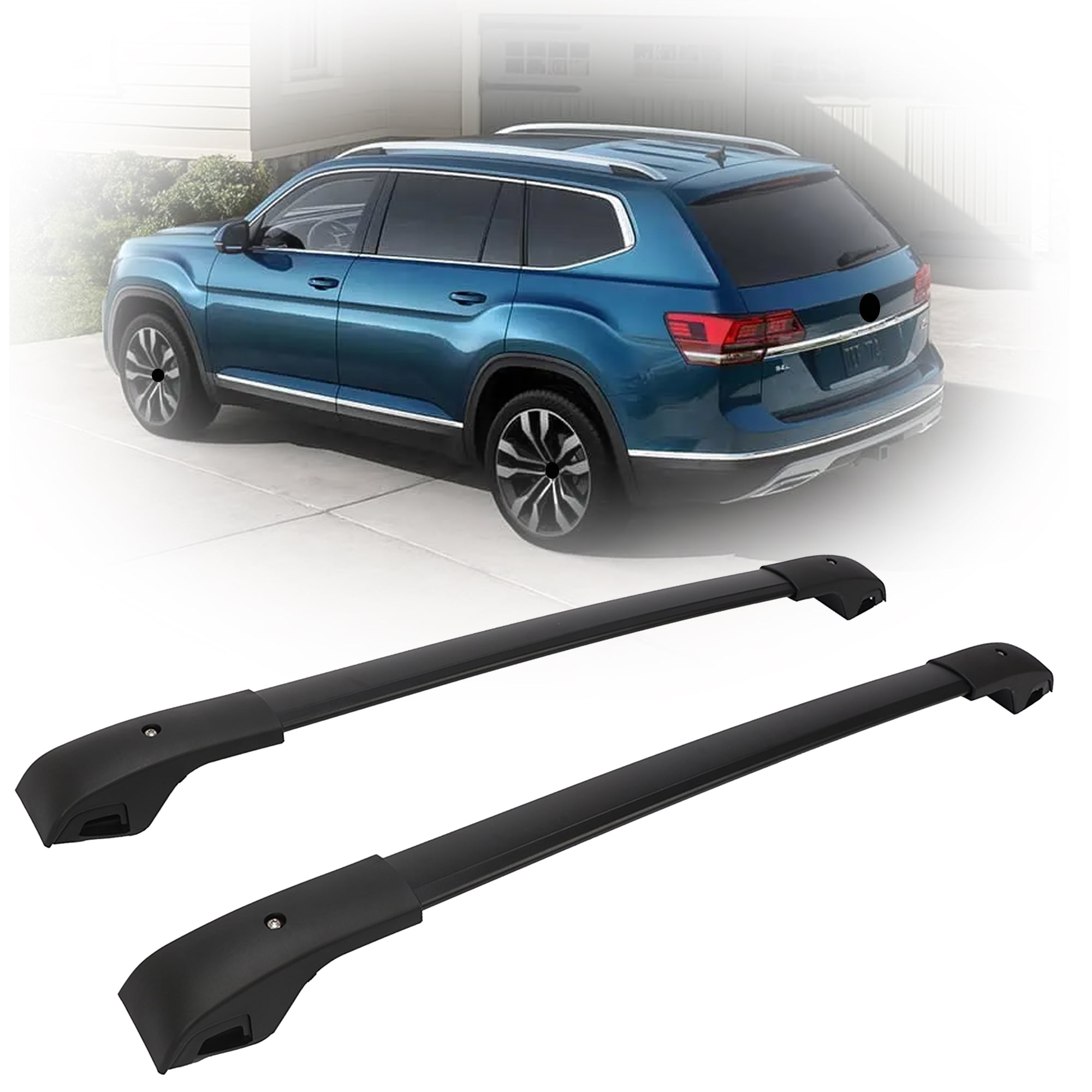 SAYFUT Roof Rack Cross Bars Fit For VW Atlas 2017-2024 Adjustable Roof ...