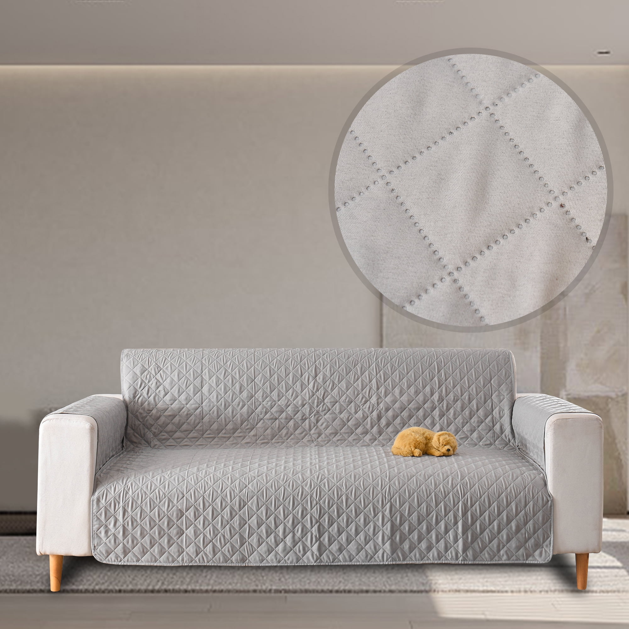 SAYFUT Sofa Slipcover for Dogs Pets&Kids, Durable Pet Cover for Sofa ...