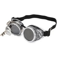 SAYFUT Vintage Red Copper Steampunk Goggles with Double Ocular Loupe ...