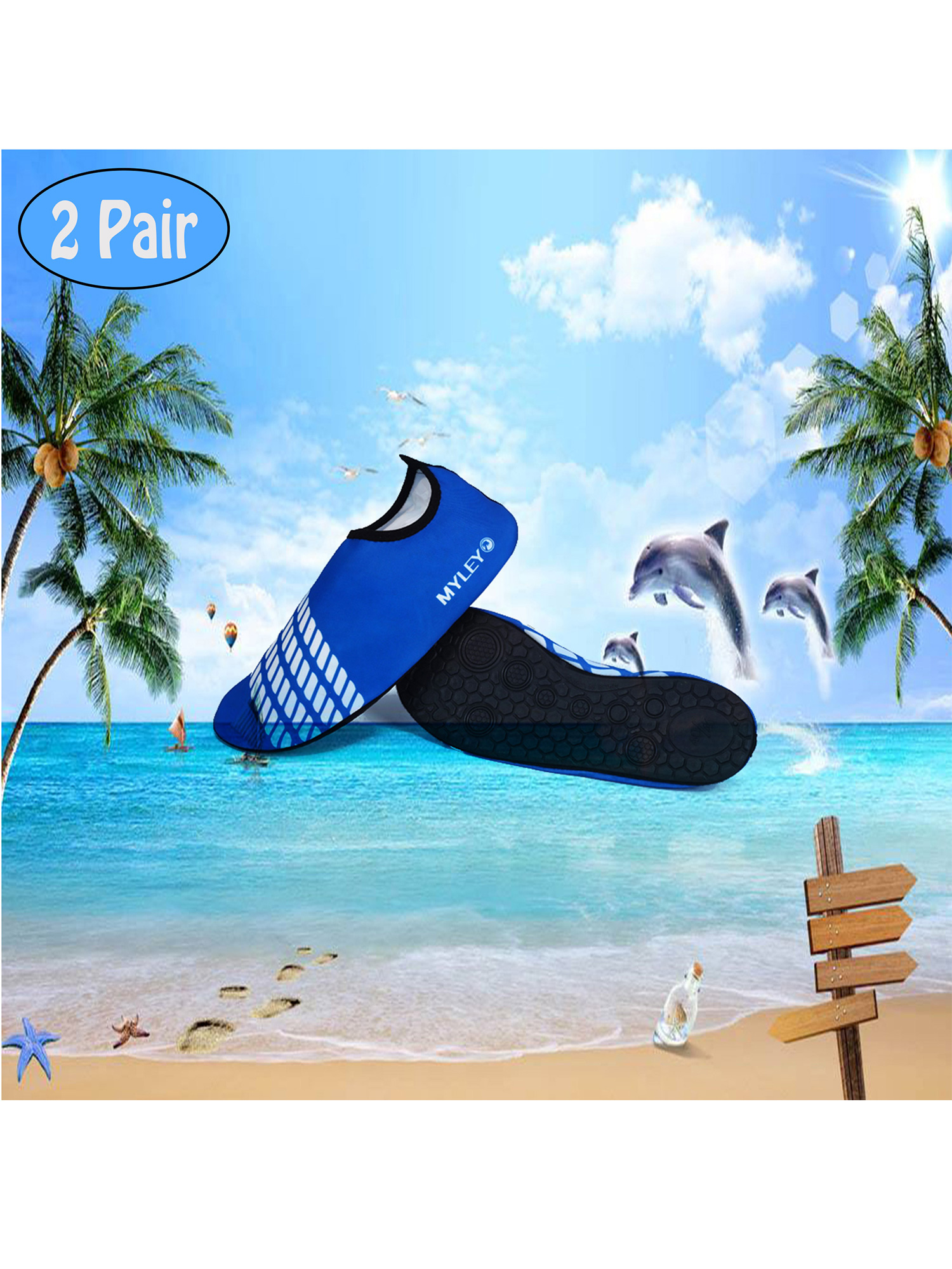SAYFUT Unisex Summer Beach Shoes Match the Swimsuit Barefoot Skin For ...