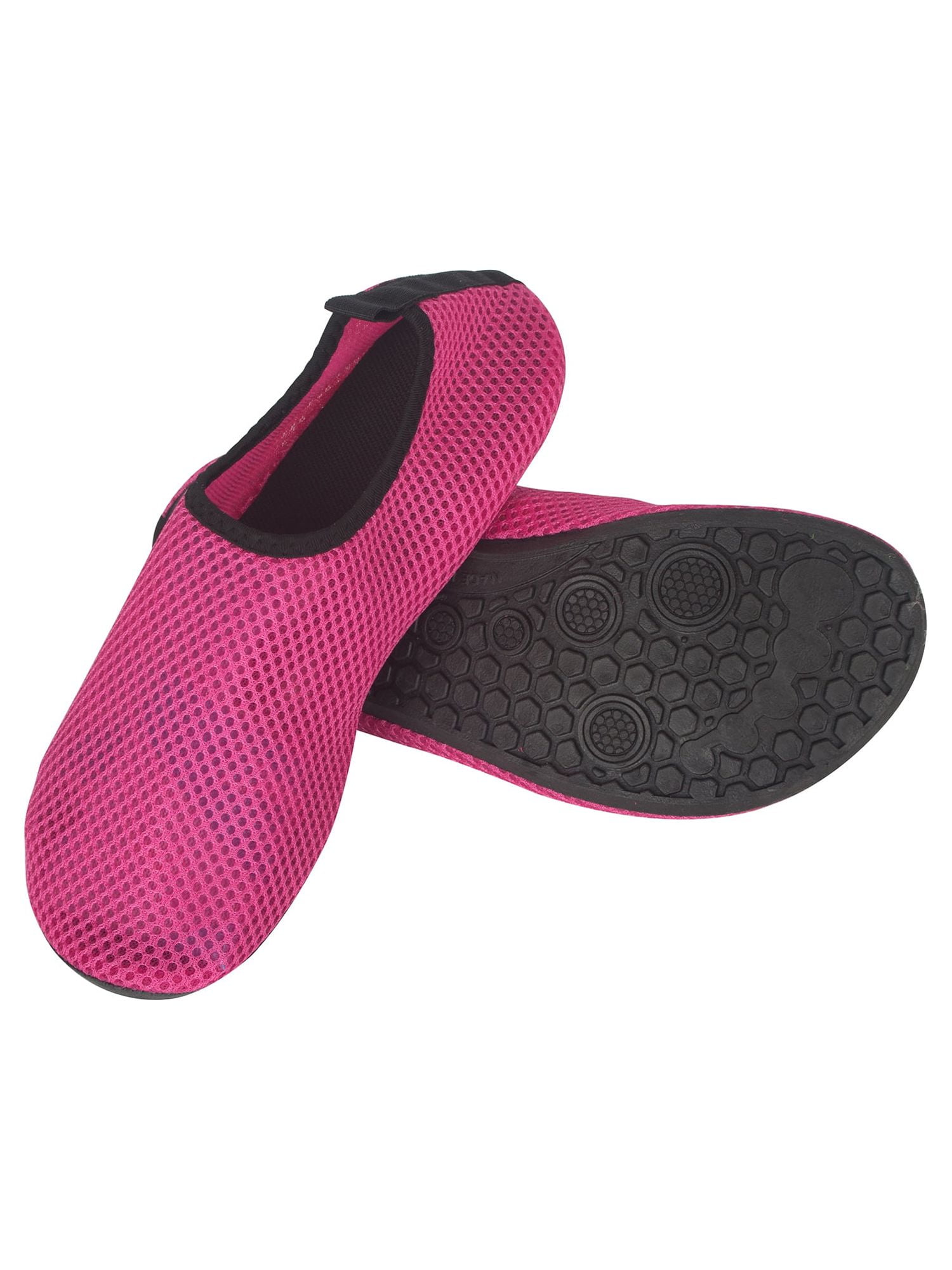 SAYFUT Women's Mesh Slip On Water Shoes Quick-Dry Aqua Socks Barefoot ...