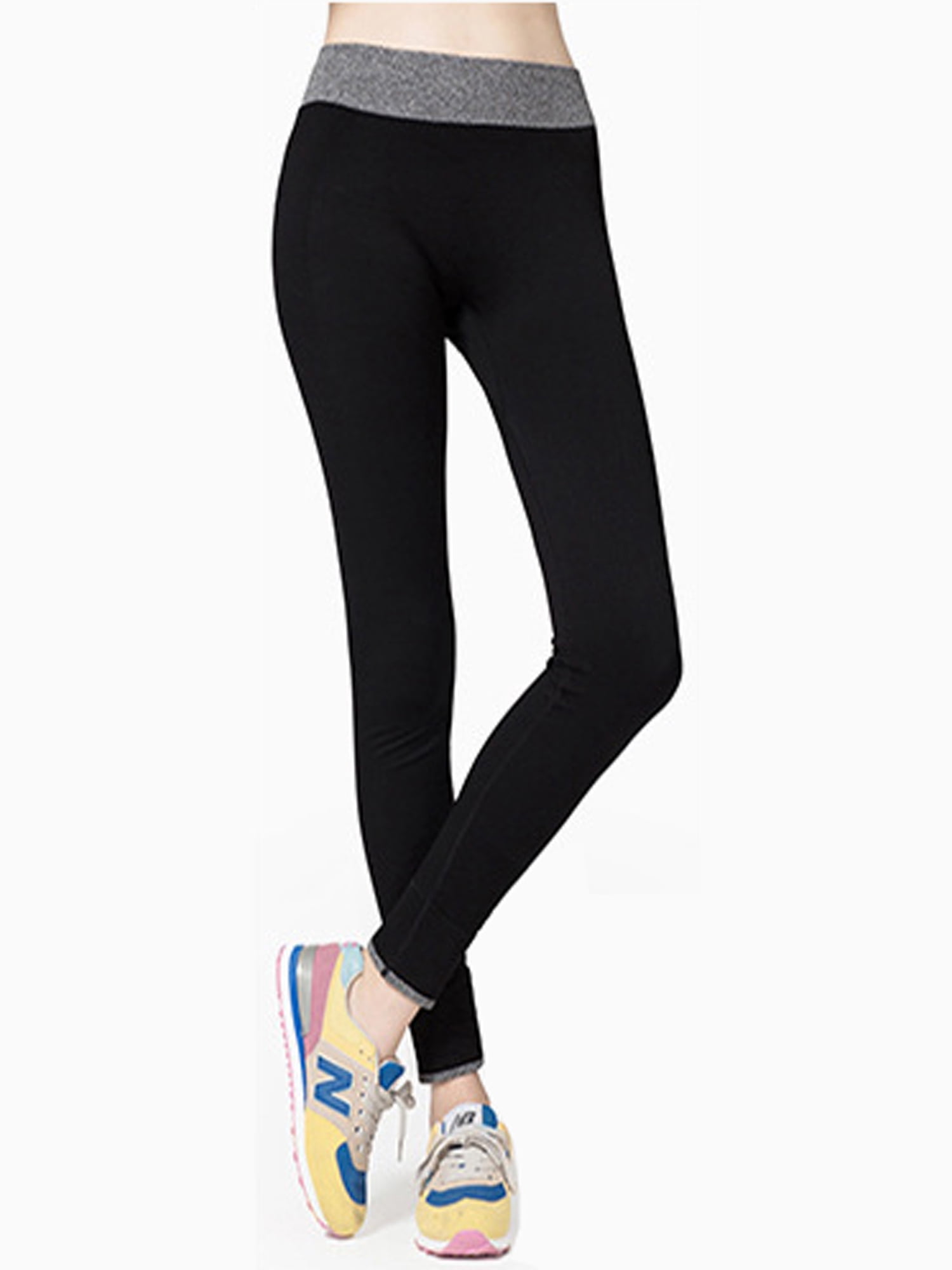 SAYFUT Women's Tights Yoga Pants Athletic Gym Running Workout Exercise ...