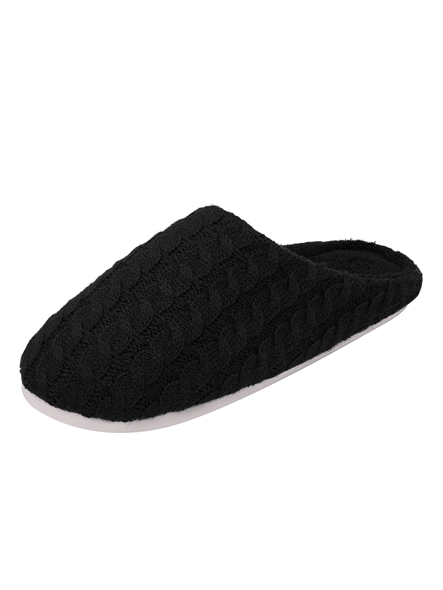 SAYFUT Womens Indoor Slippers Memory Foam Shoes Soft Sole House Slipper ...