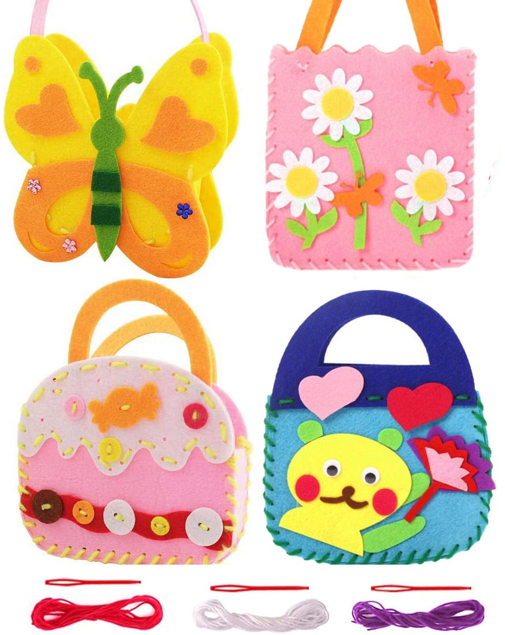 SAYLITA 4 Pack Toddler Arts and Crafts for Kids Ages 2 3 4 5 6 Years ...