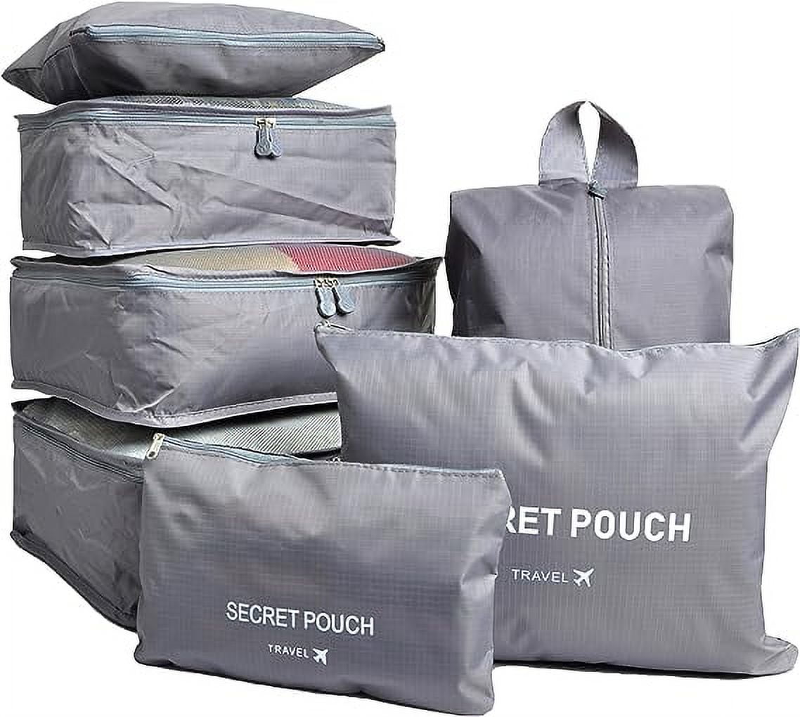 SAYLITA 7Pcs Travel Bags Clothes Packing Cube Luggage Organizer Multi ...