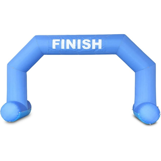 SAYOK 20FT Inflatable Arch Inflatable Start Finish Line Blue Archway ...