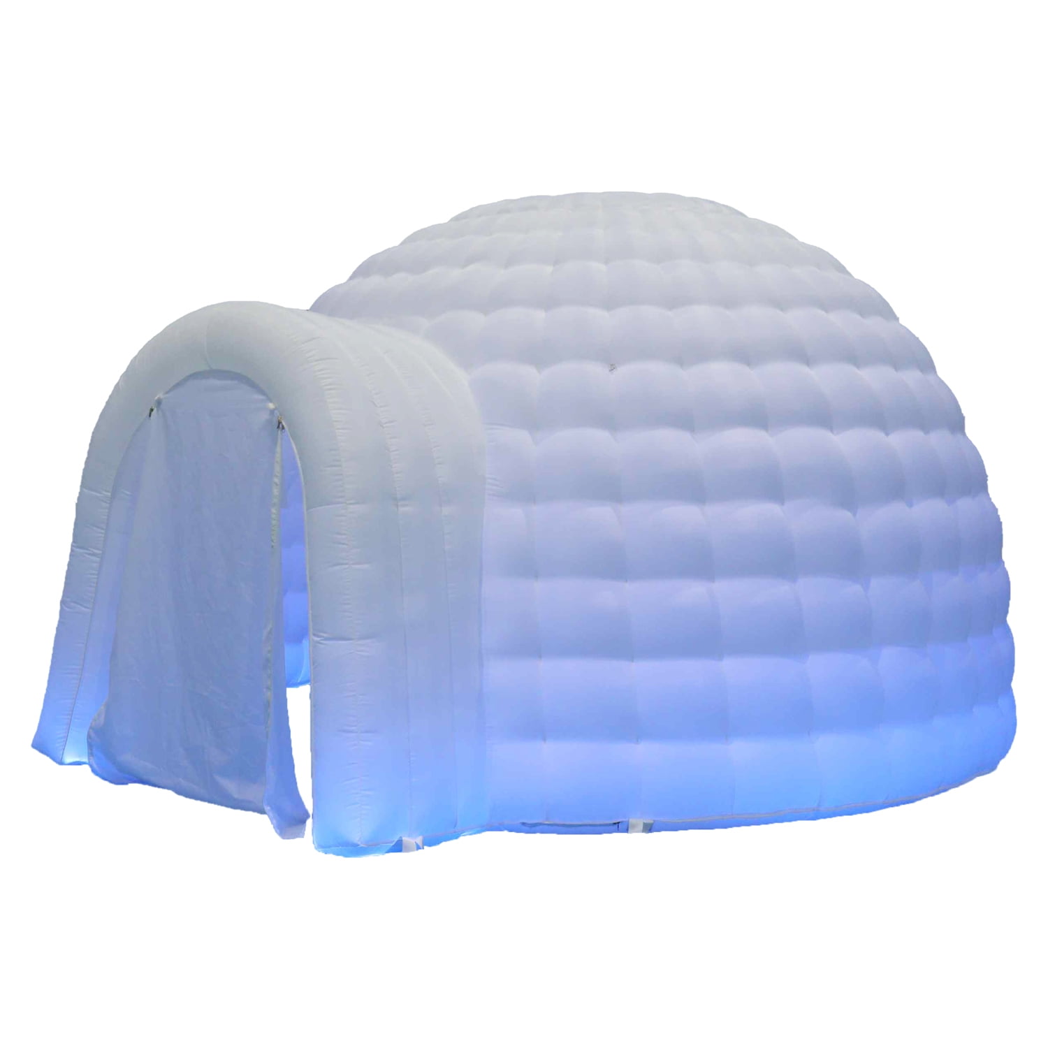 SAYOK 5M Inflatable Igloo Dome Tent with LED Lgith Protable White Igloo ...
