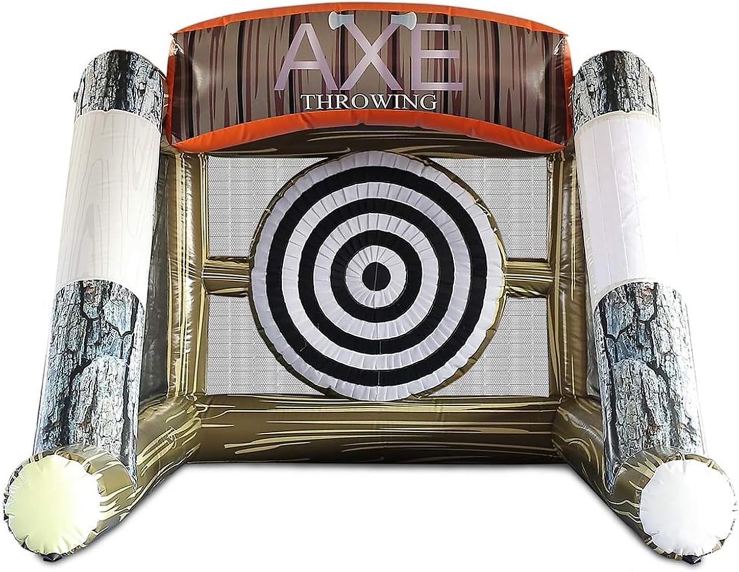 SAYOK PVC Inflatable Axe Throwing Game Dartboards | 4.8m Grey Ball Toss ...