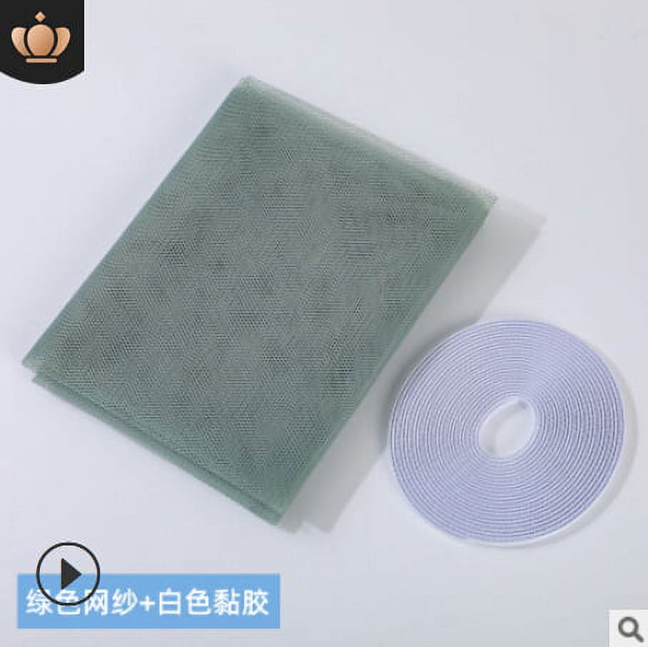 SAYOO Self-adhesive Invisible Mesh Screen DIY Anti-mosquito Free Cut ...