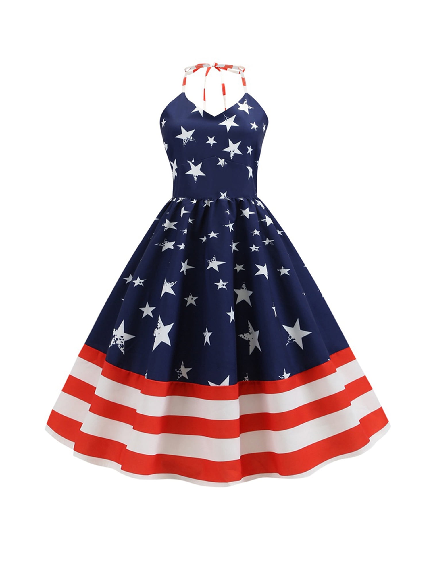 SAYOO Women Independence Day Dress The Stars And The Stripes 4th Of sayoo-women-independence-day-dress-the-stars-and-the-stripes-4th-of