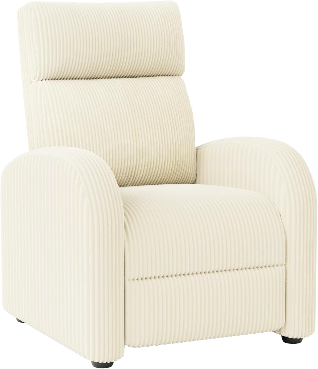 SAZYY Recliner Chair Adjustable Home Theater Single Recliner Sofa ...