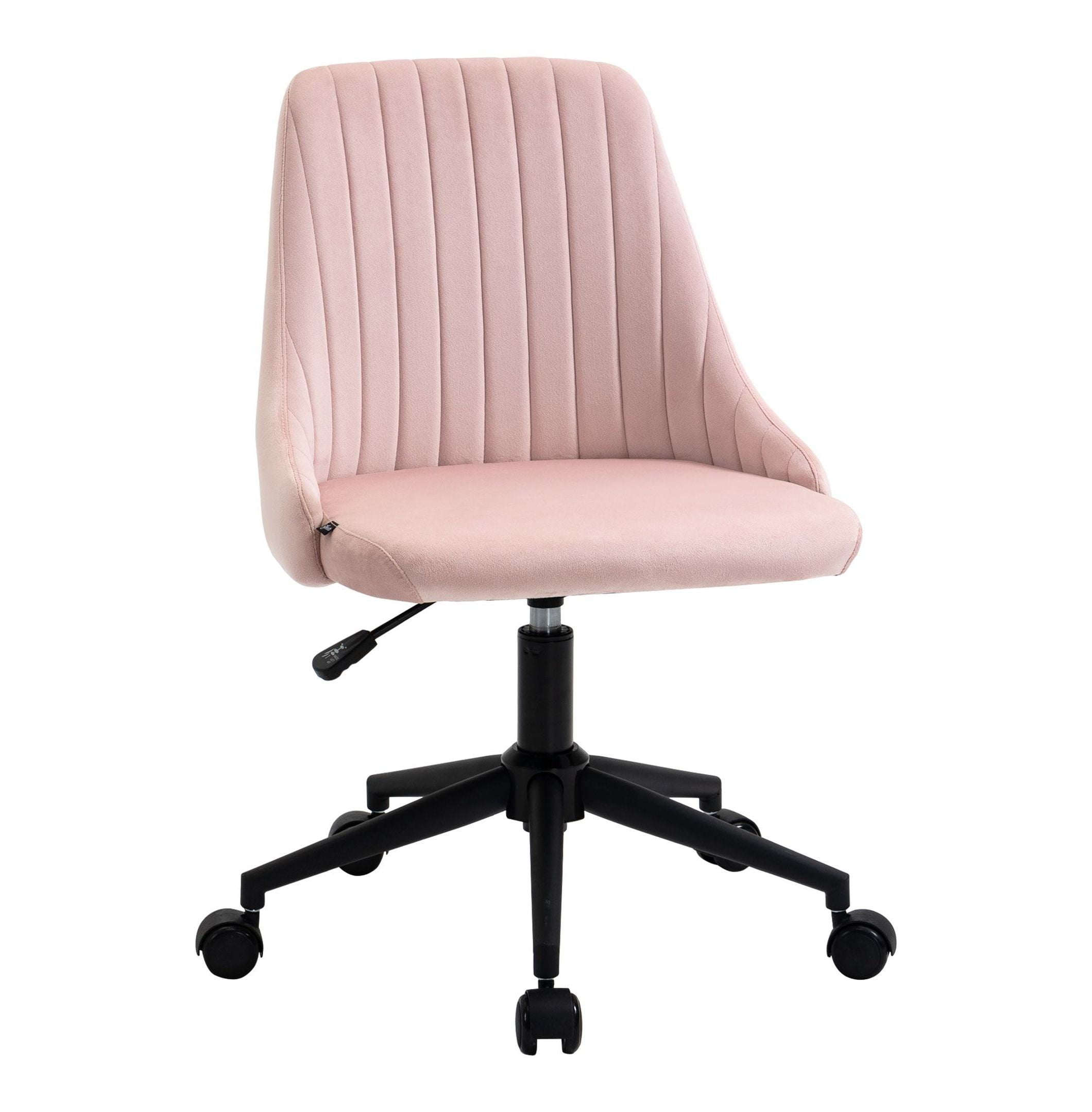 SAZYY Swivel High-Back Office Chair, Scallop Design Home Office Chair ...