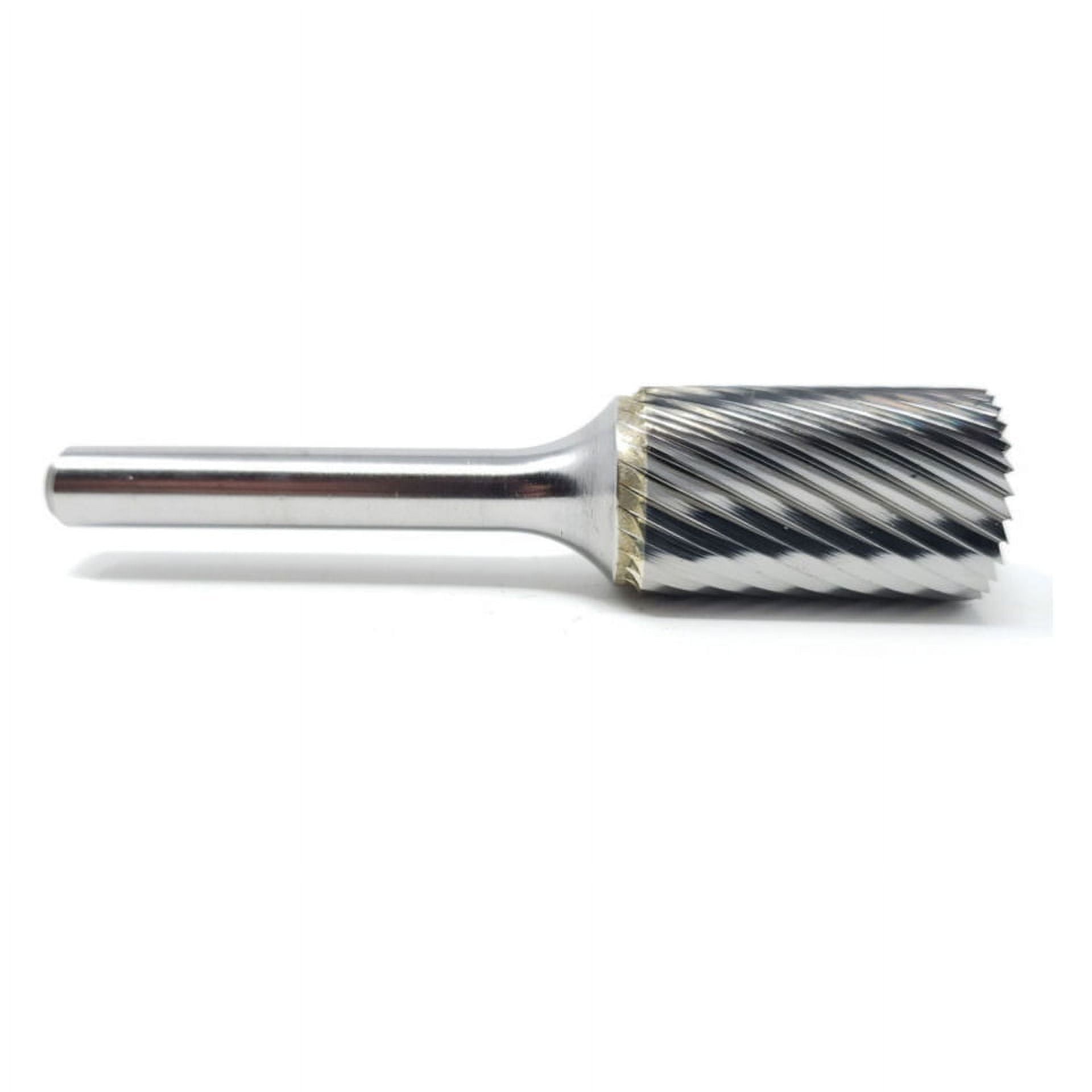 SB-6 Single Cut Cylindrical End Cut 5/8" x 1" Carbide Burr Bur Tool Die ...