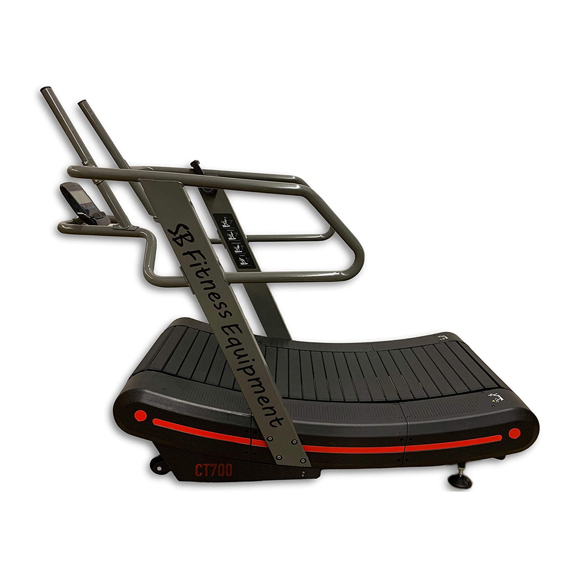 SB Fitness Equipment Self-Generated Curved Treadmill for Efficient HIIT ...