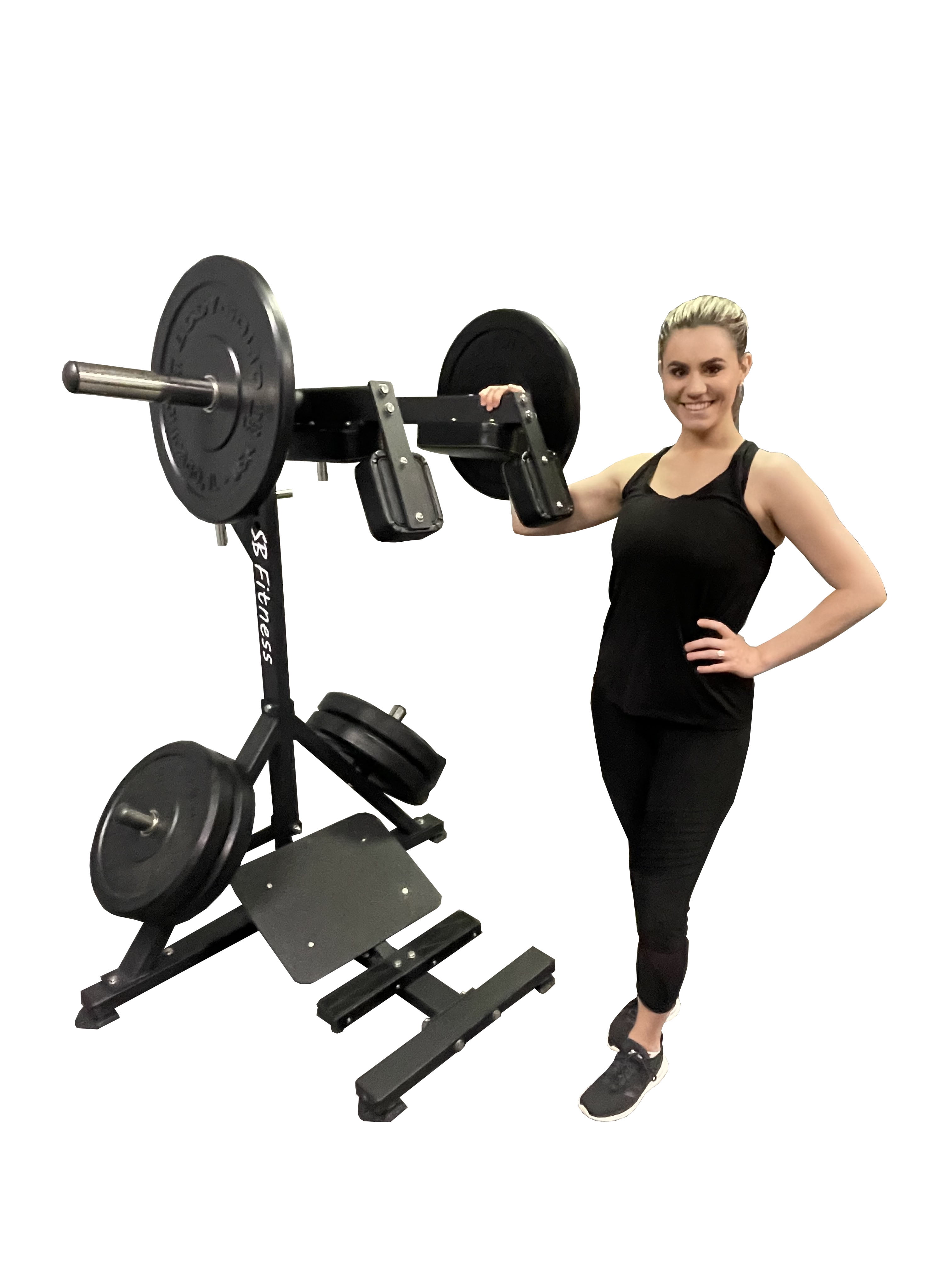 SB Fitness LSCR500 Commercial Plate Loaded Leverage Squat /Calf Raise ...