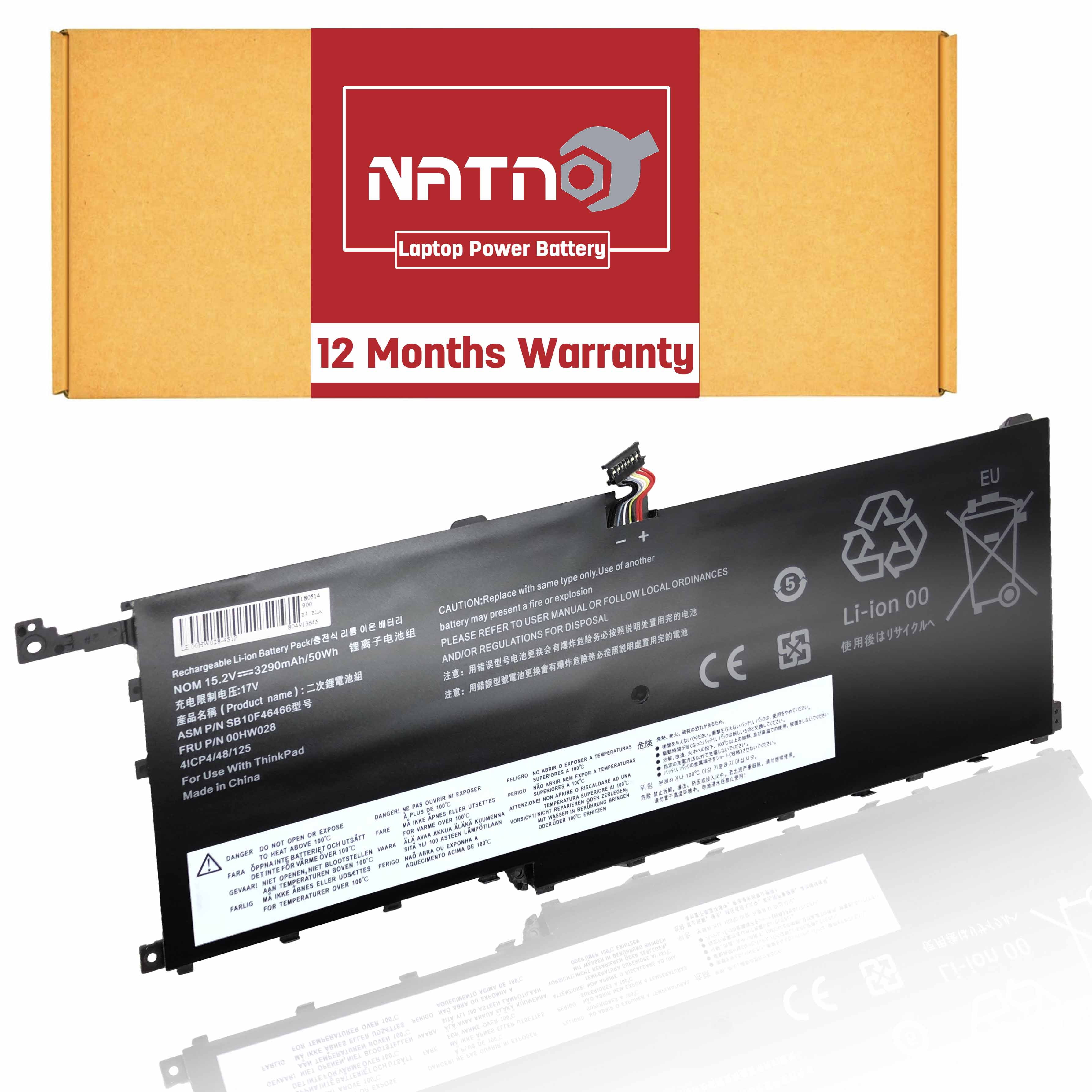 SB10K97567 Laptop Battery Compatible With Lenovo ThinkPad X1 Carbon 4th ...