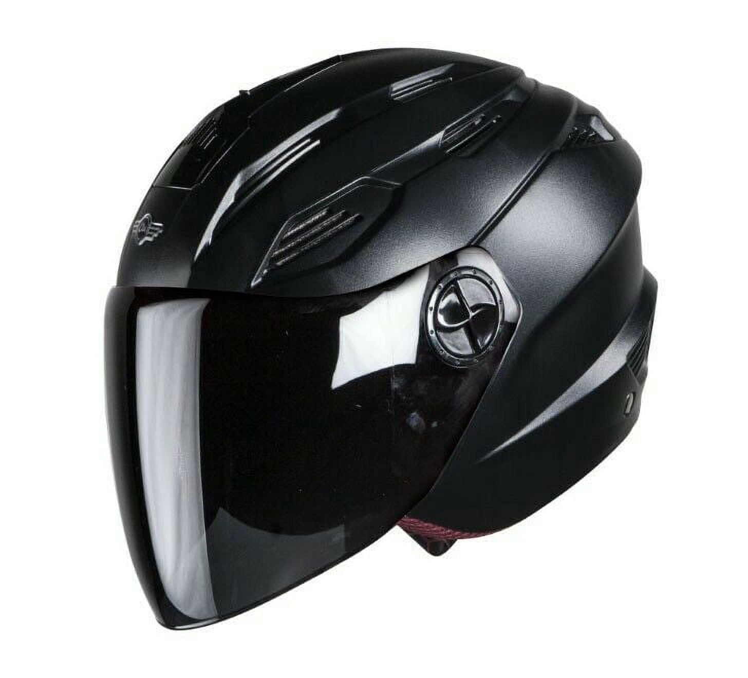 SBA-6 Ela Dashing Black Open Face Helmet L Size 600mm - Walmart.com