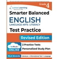 Pre-Owned SBAC Test Prep: Grade 4 English Language Arts Literacy (ELA ...