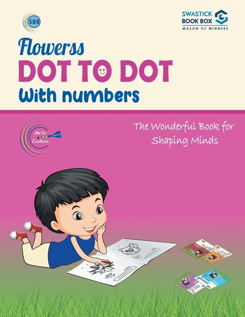 SBB Flowers Dot to Dot Activity Book (Paperback) - Walmart.com